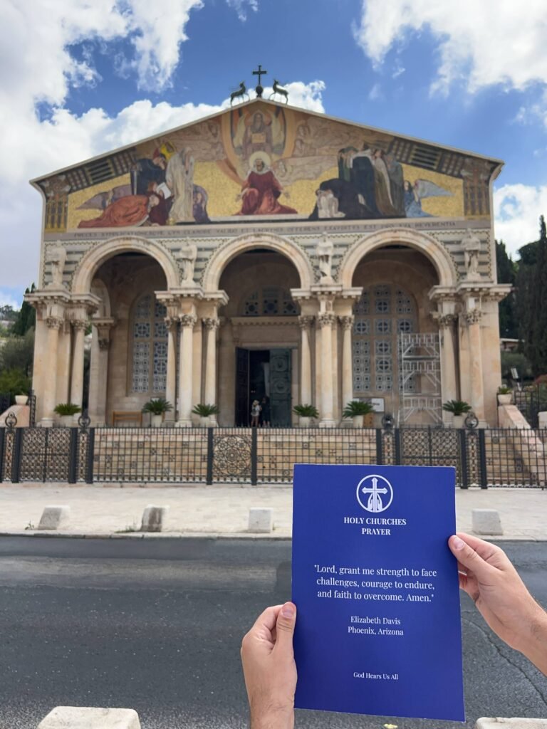 Holy Churches Prayer | Send Your Prayer Request to the Holy Land